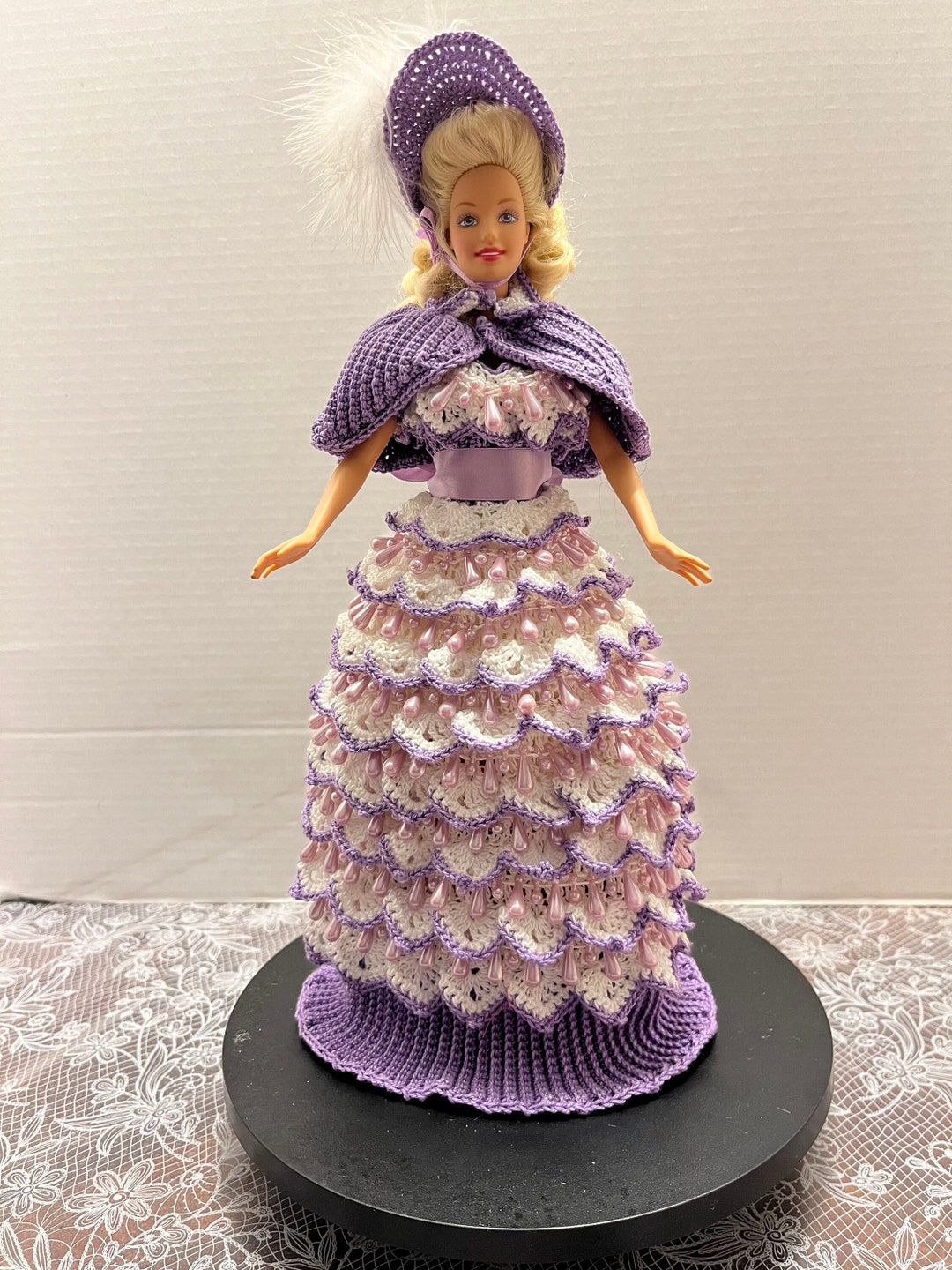 Vintage Fashion Barbie Doll Designs,crochet Barbie Doll, Crochet ...