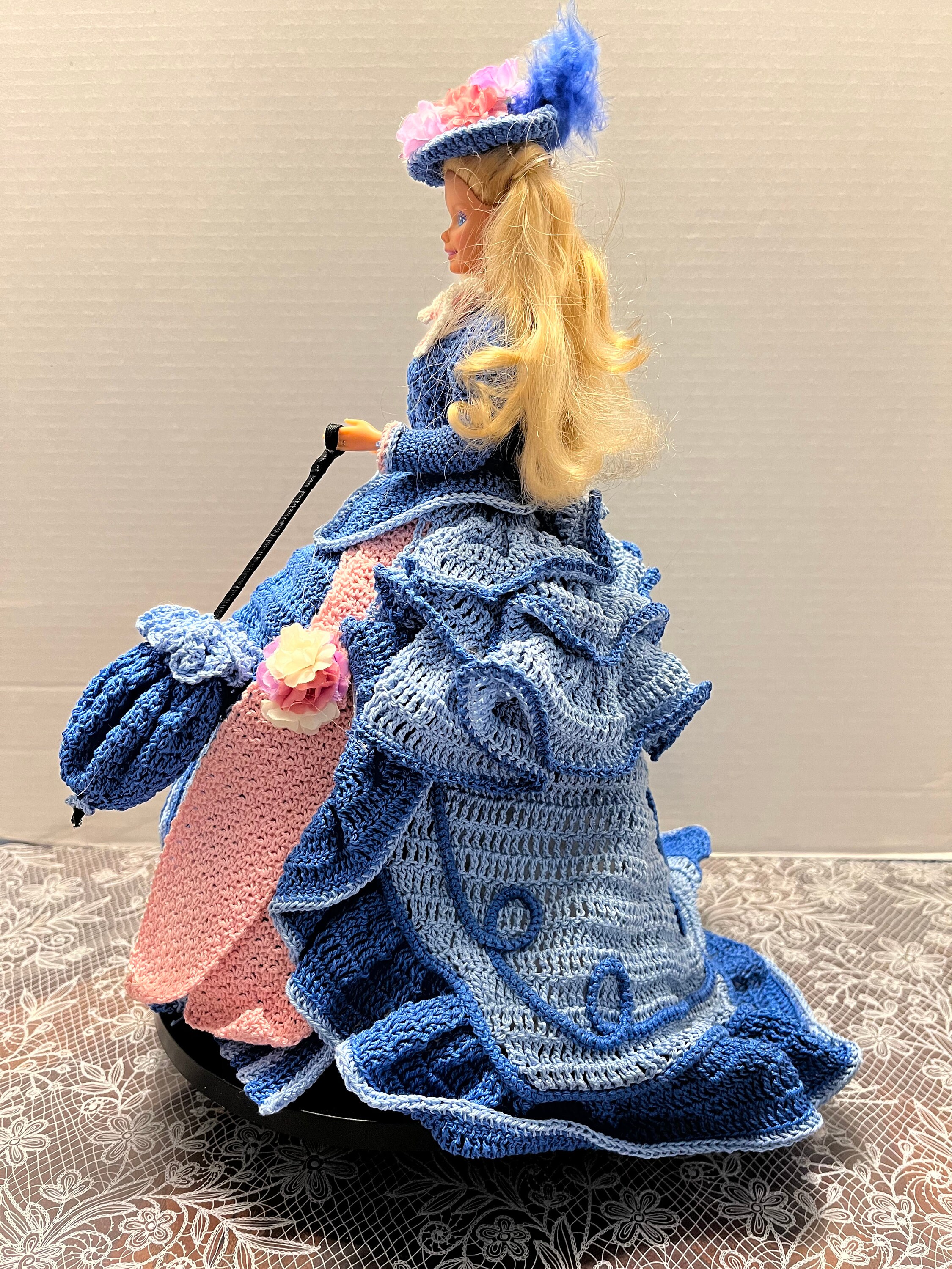 Barbie Doll Clothes, Crochet Barbie Doll, Crochet Handmade Doll Dress ...