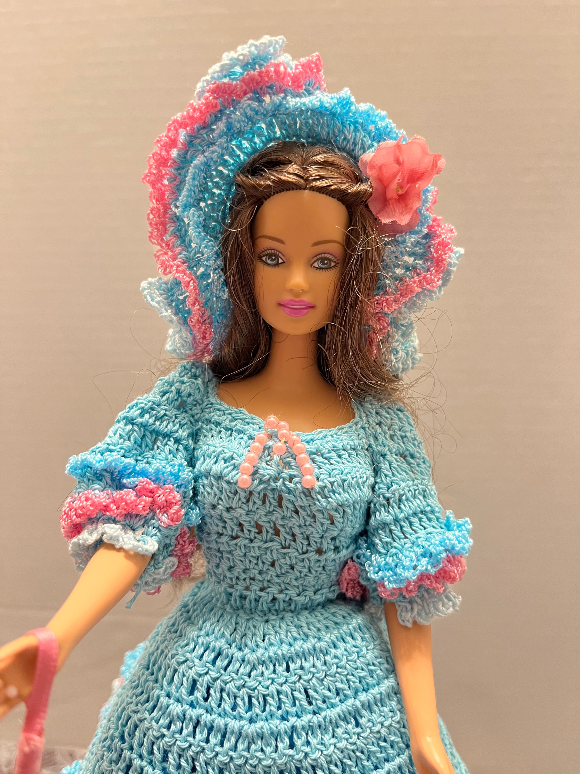 Vintage Fashion Barbie Doll Designs,crochet Barbie Doll, Crochet ...