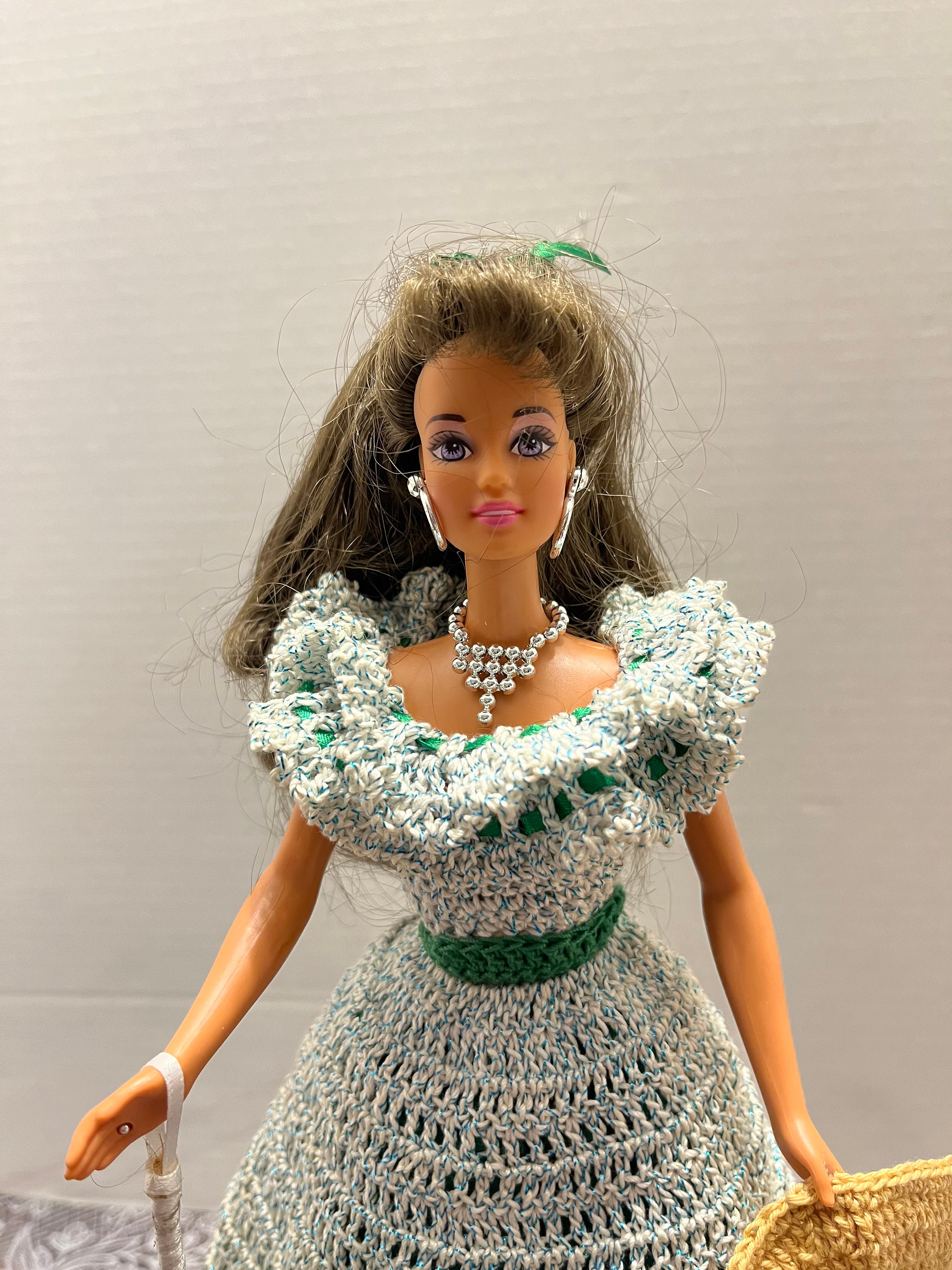 Vintage Fashion Barbie Doll Designs,crochet Barbie Doll, Crochet ...
