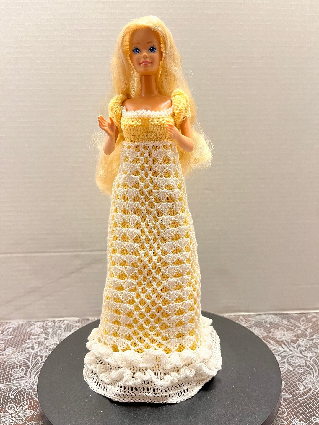 Vintage Fashion Barbie Doll Designs,crochet Barbie Doll, Crochet ...