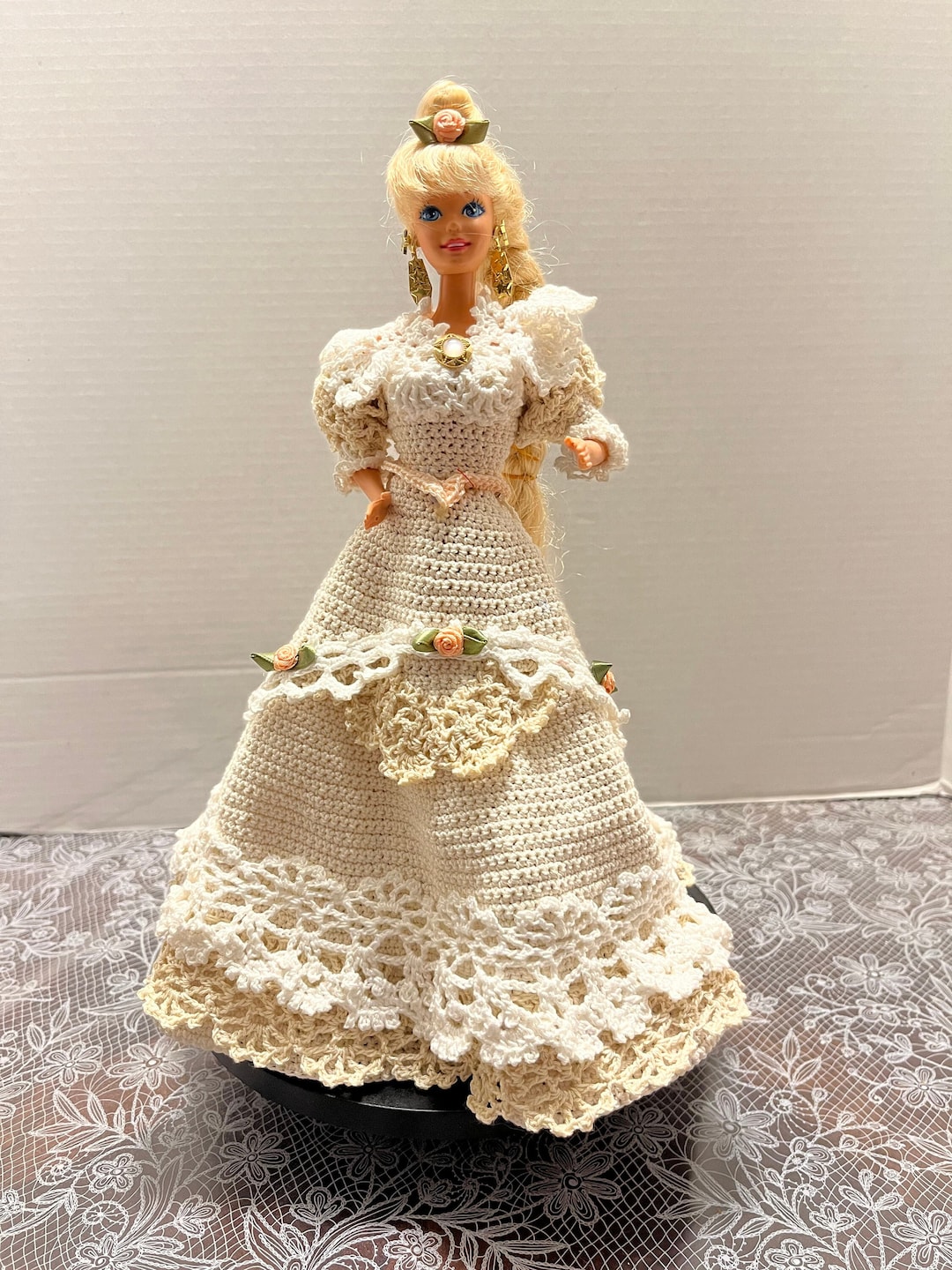 Vintage Fashion Barbie Doll Designs,crochet Barbie Doll, Crochet ...