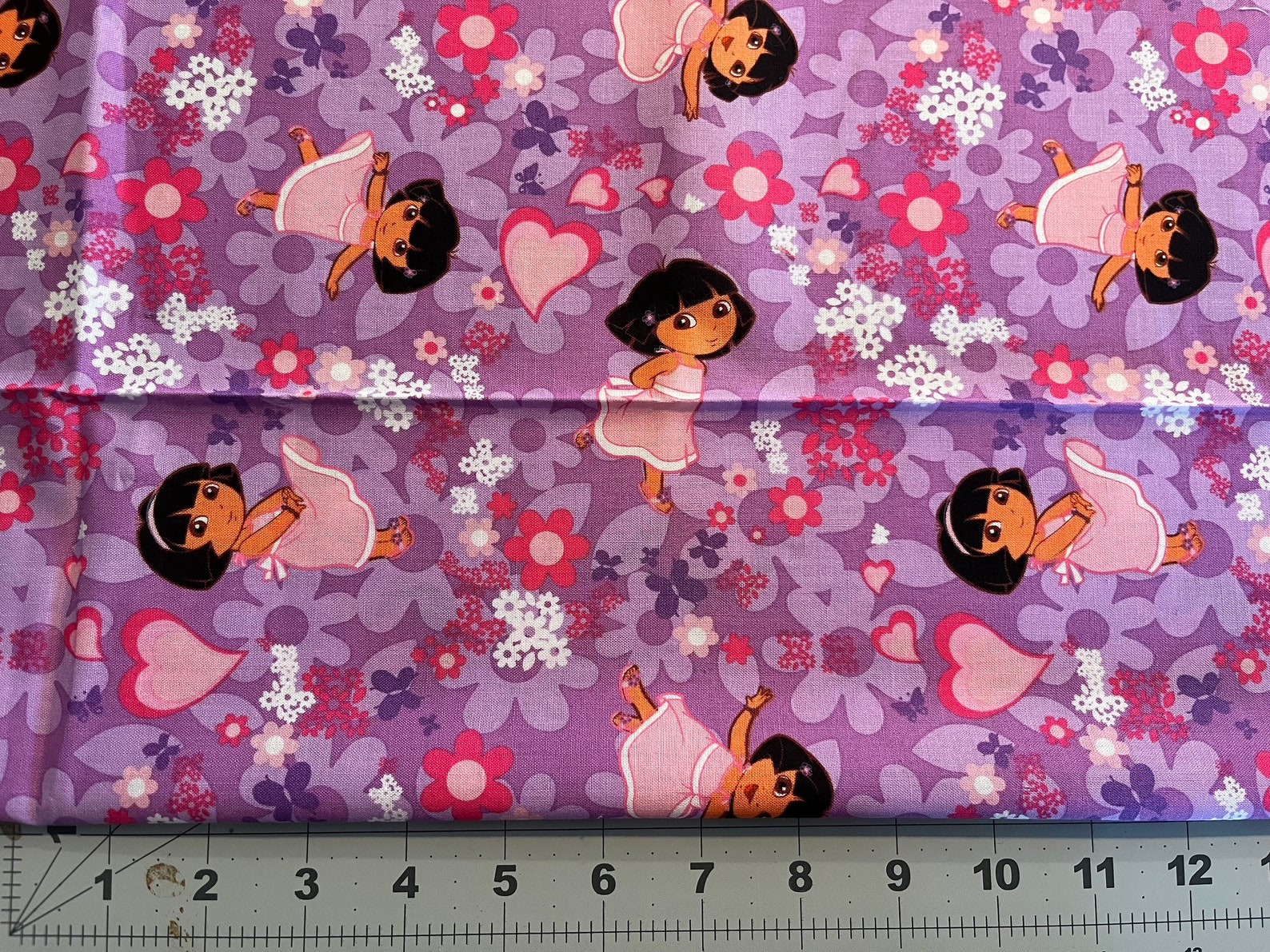 Dora the Explorer Fabric by the Yard, 100% Cotton Quilt Fabric - Etsy