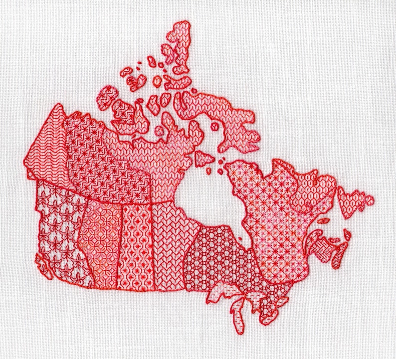 Canada Digital Pattern for Download - Etsy