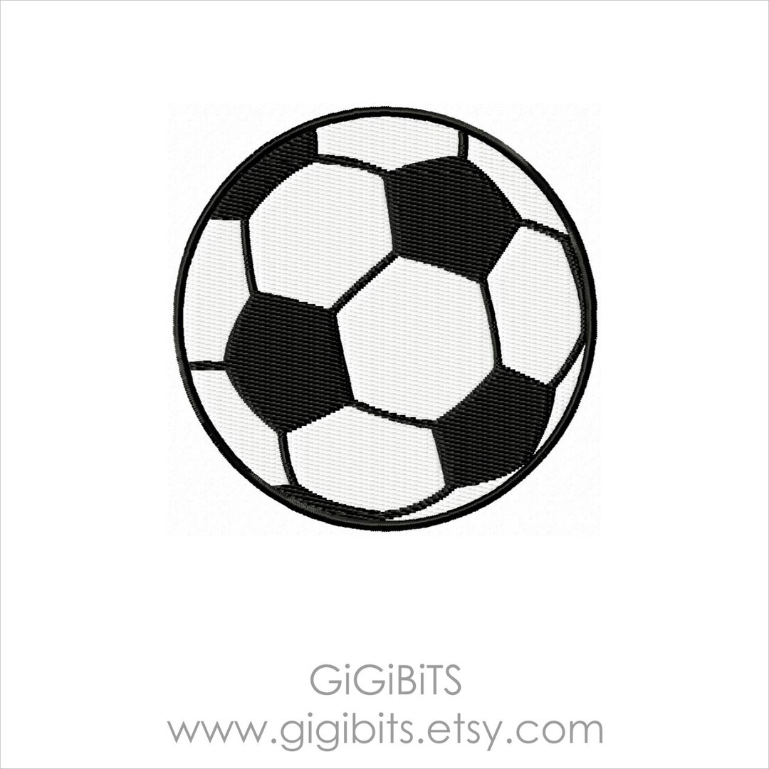 Soccer Ball Embroidery Files INSTANT DOWNLOAD - Etsy