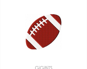 Rugby Embroidery Design Fill Stitch Mini Football Embroidery Rugby Ball ...