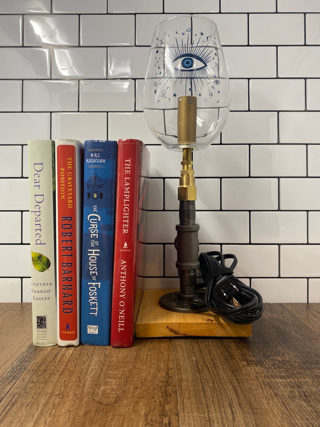 Zodiac Evil Eye Zodiac Candelabra Lamp - Etsy