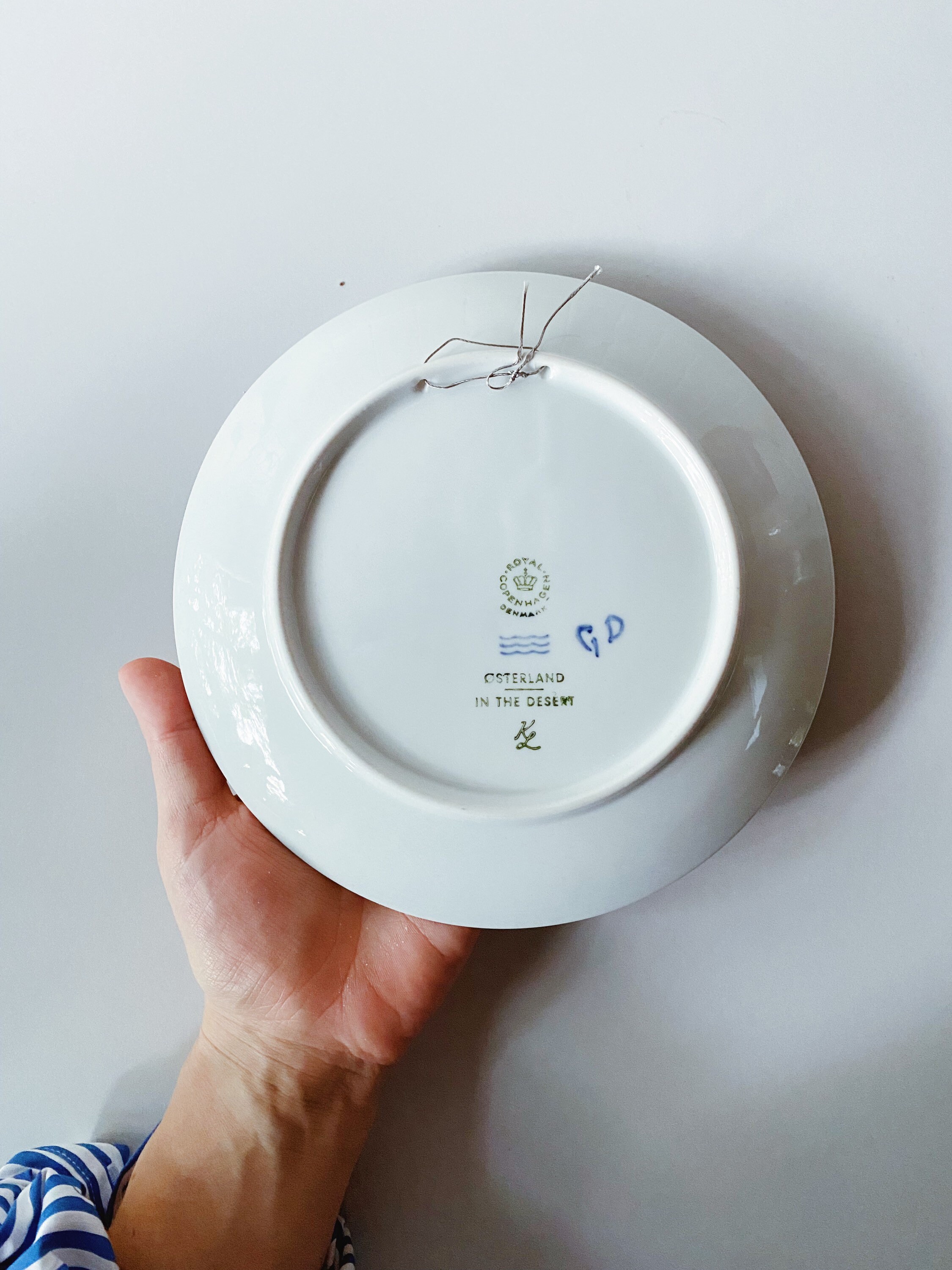 Royal Copenhagen Christmas Plate 1972 Denmark "in the Desert ...