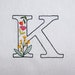 PDF Digital Download Alphabet Embroidery Template Letter K - Etsy