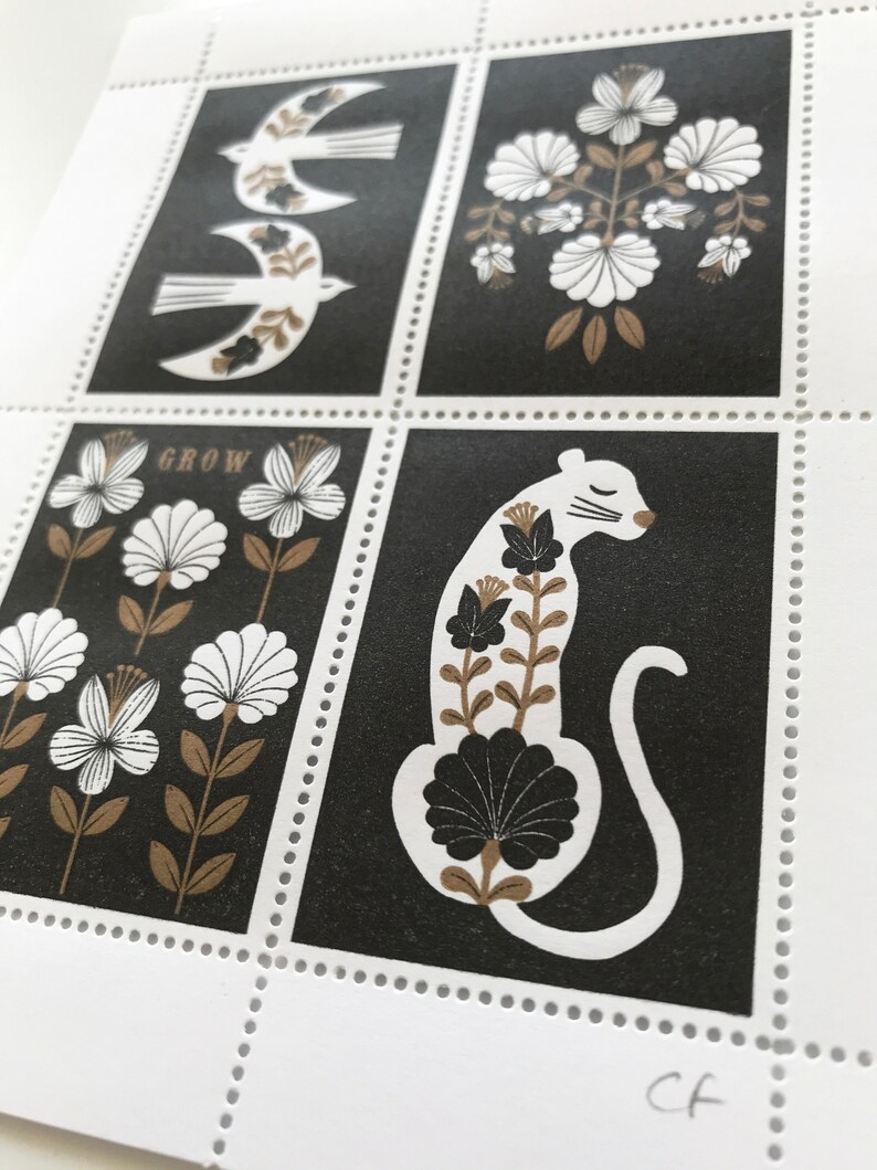 Artist Stamps Limited Edition Created in Collaboration With - Etsy UK