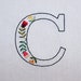 PDF Digital Download Alphabet Embroidery Template Letter C - Etsy