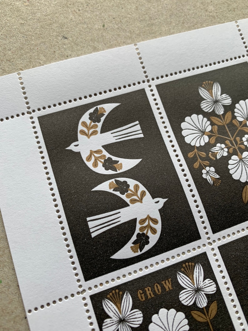 Artist Stamps Limited Edition Created in Collaboration With - Etsy UK