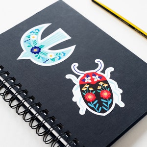 Illustrated Snake Die Cut Sticker - Etsy