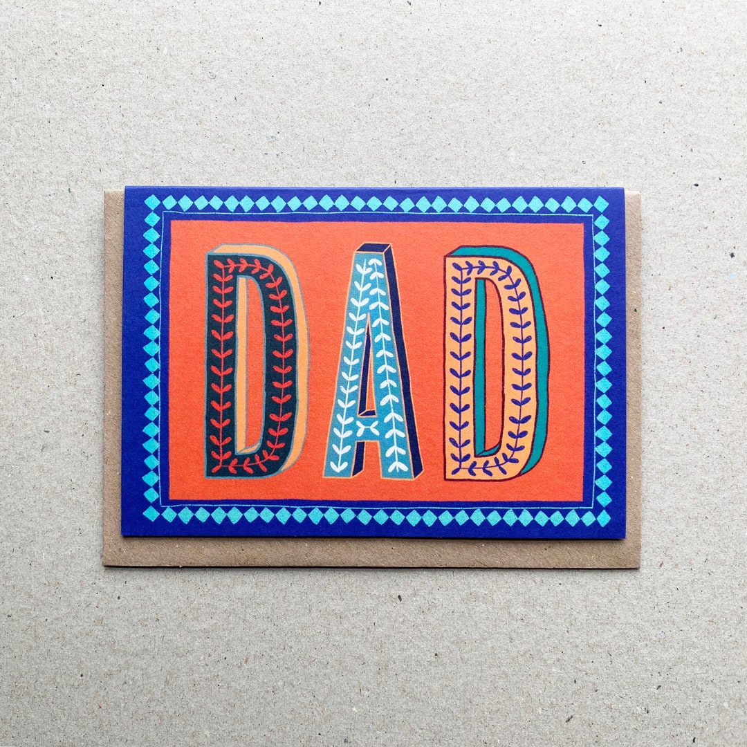 DAD Birthday Card, Father’s Day Card - Etsy