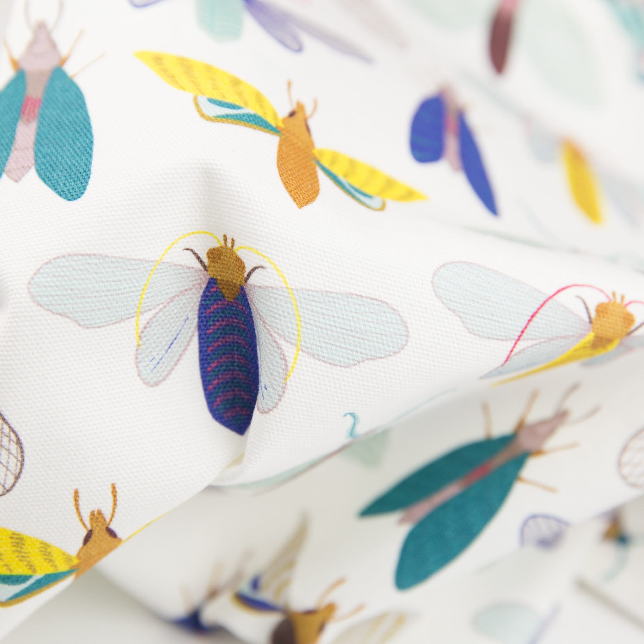 Moths and Butterfly Illustrated Tea Towel - Etsy