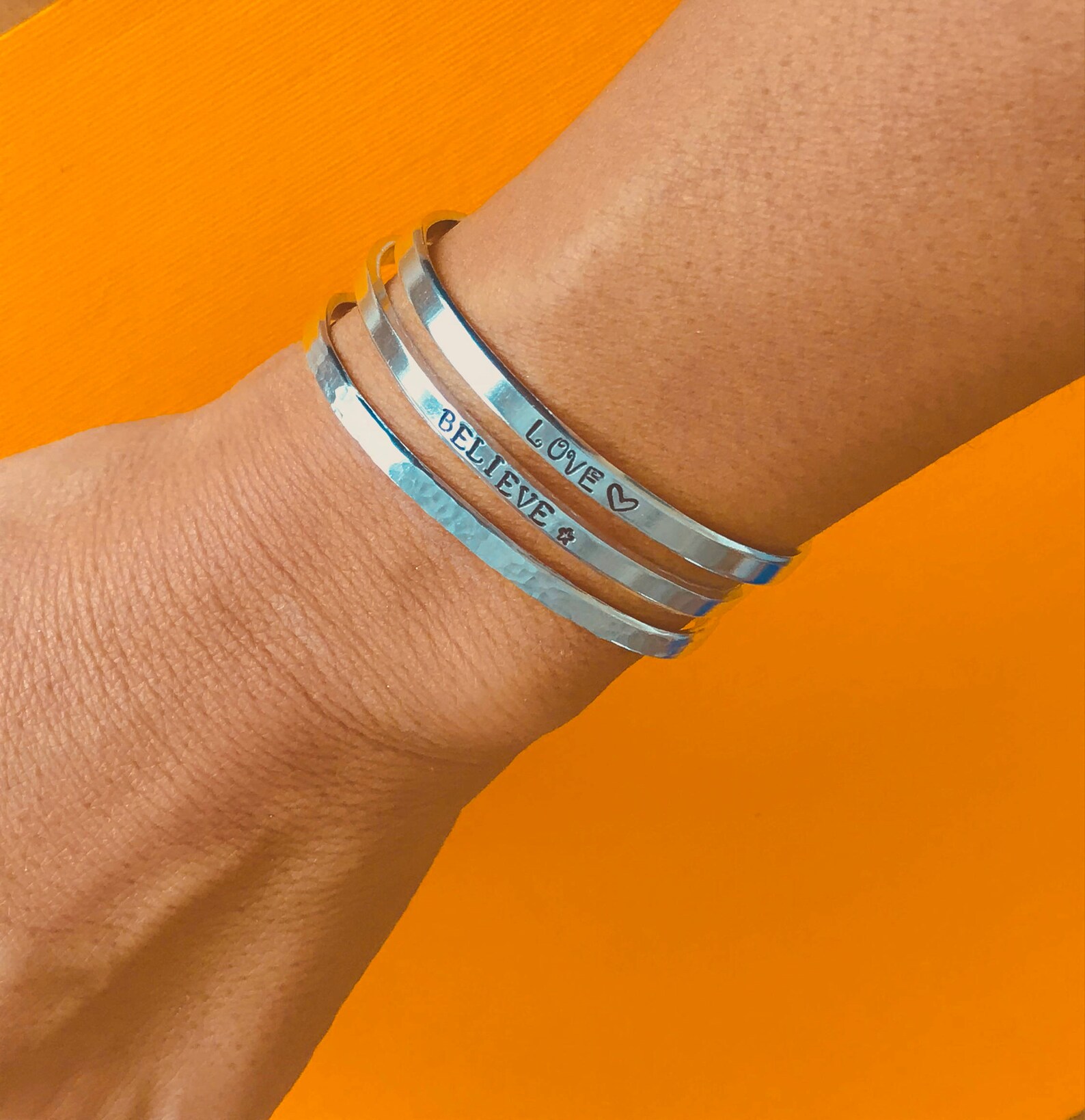 Adjustable Aluminum Cuff Bracelet Skinny Cuff Bracelet - Etsy