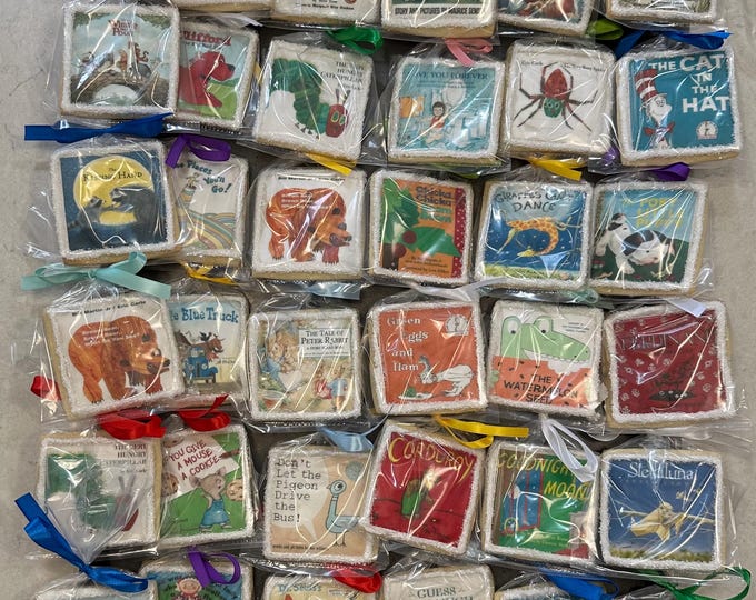 Storybook Decorated Cookies, Storybook Birthday, Children's Book Favors ...