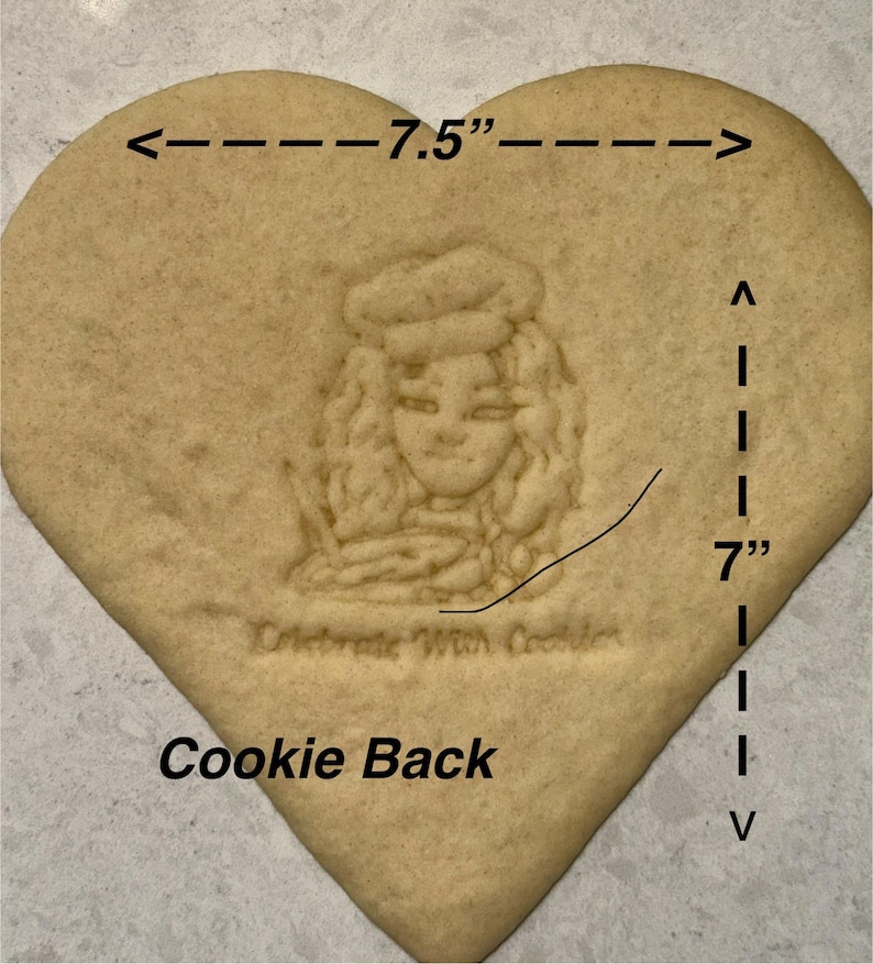 Happy Birthday Edible Cookie Gram; Big Cookies; Personalized Message ...