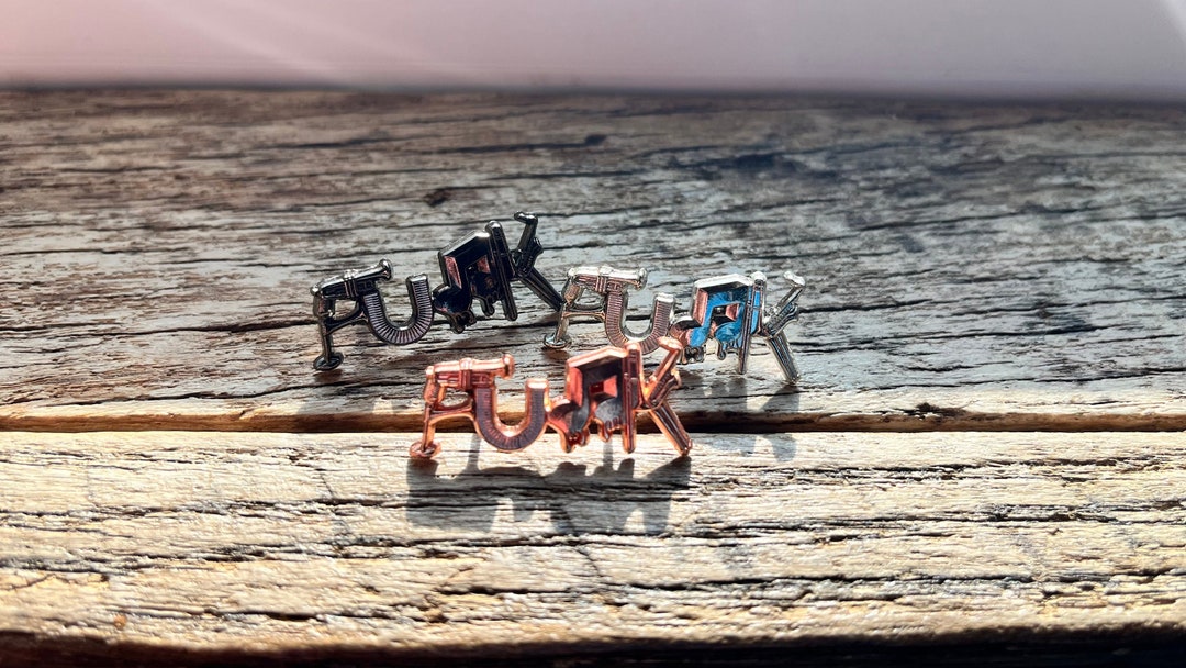 MUSIC PINS, Enamel Pin Set, BLACK Nickel Pin, Funk Music Lapel Set of 3 ...