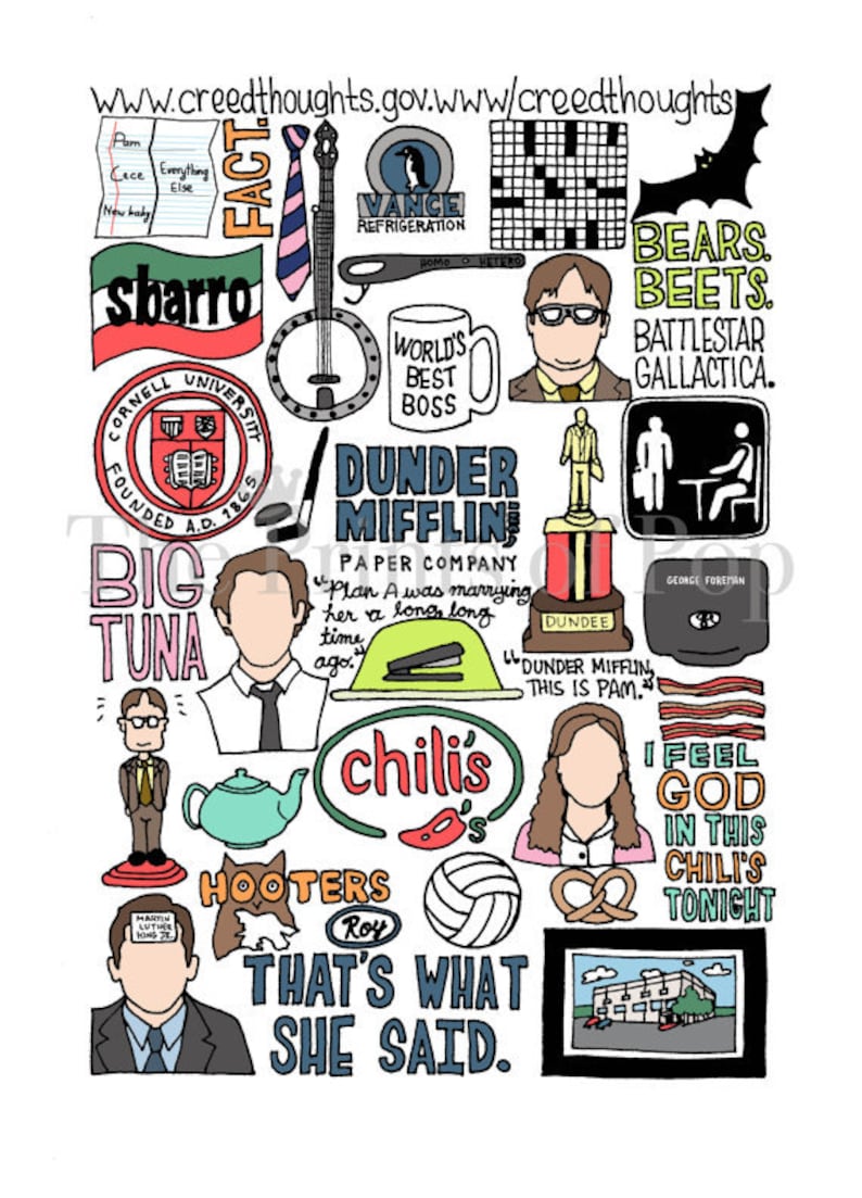 The Office Print digital File - Etsy