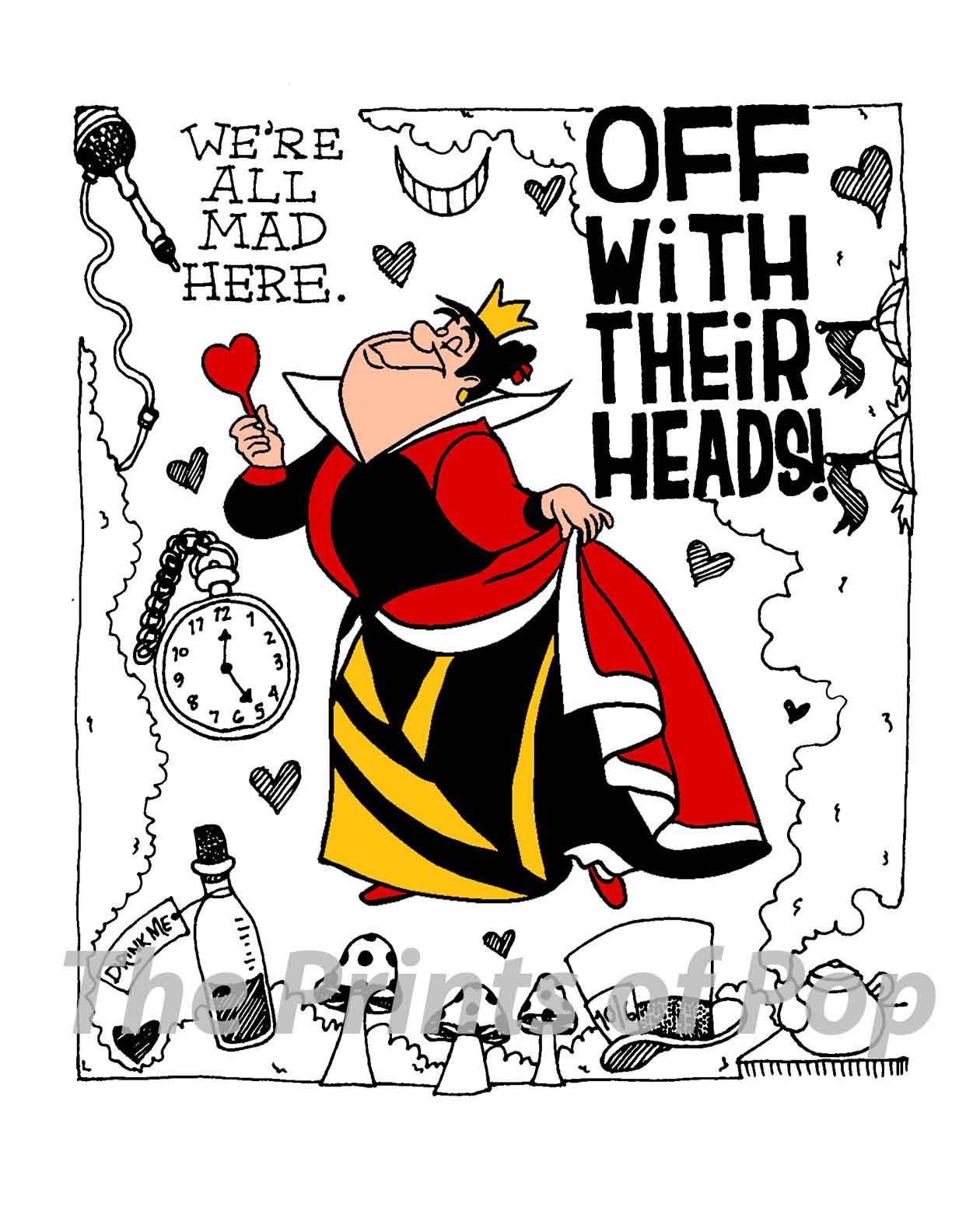 Queen of Hearts (digital File) - Etsy