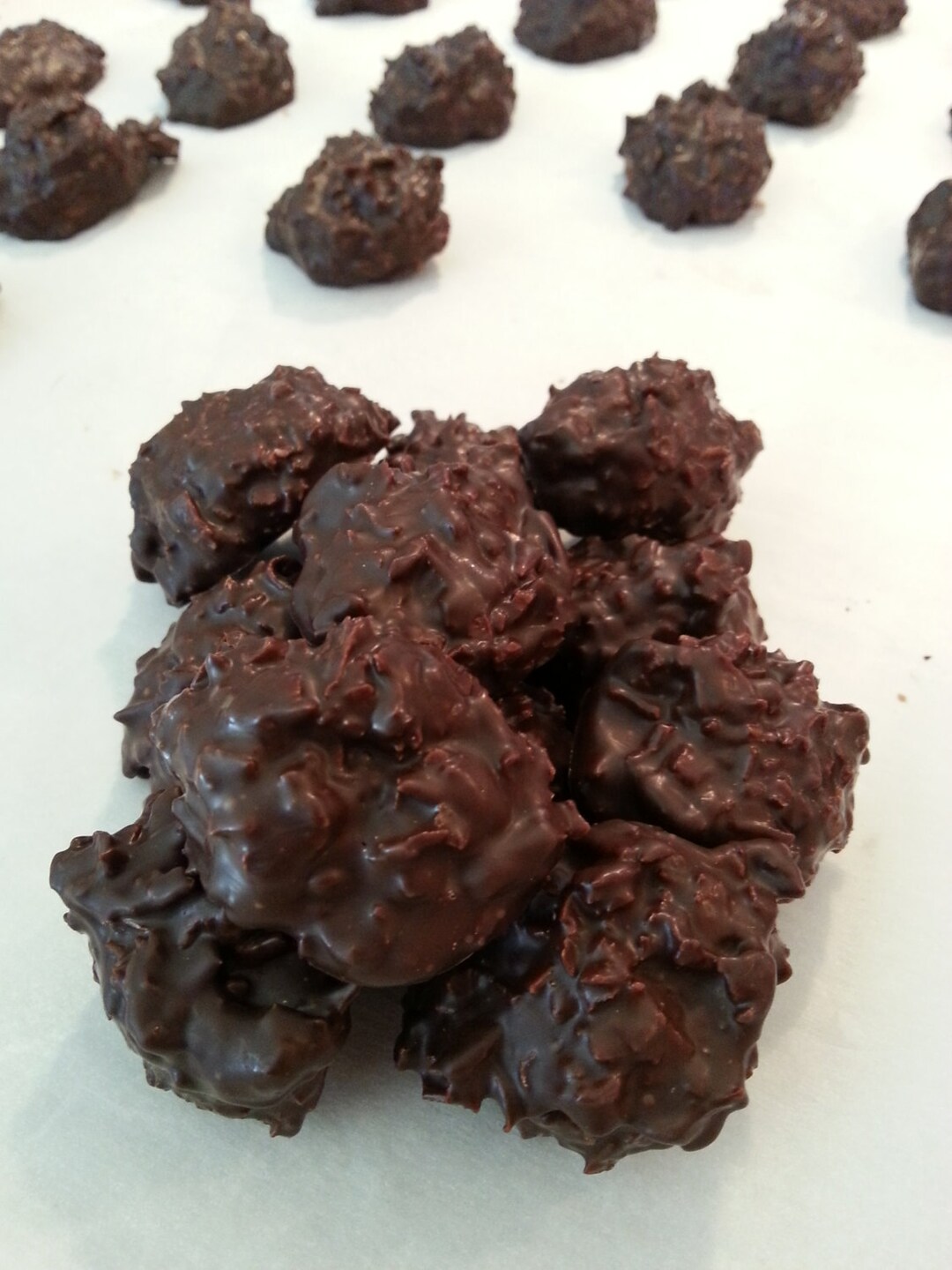 Vegan milk Chocolate Coconut Clusters 8oz. - Etsy