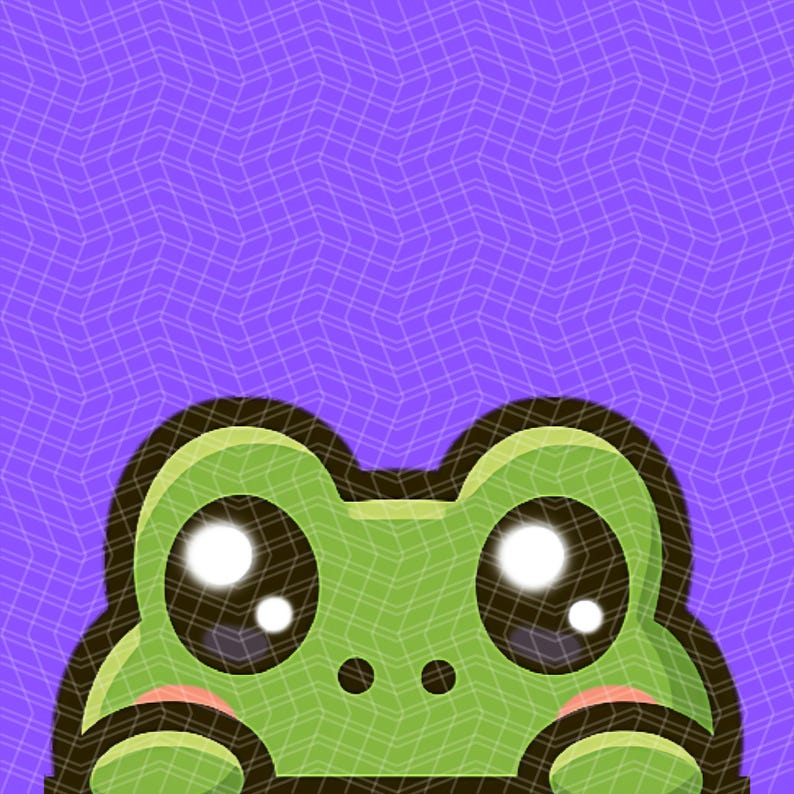 75 Cute Frog Twitch Emotes – Kawaii Streamer Pack (digital Download) - Etsy