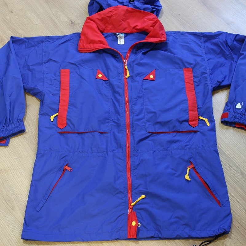 90s Rain Coat Anorak - Etsy