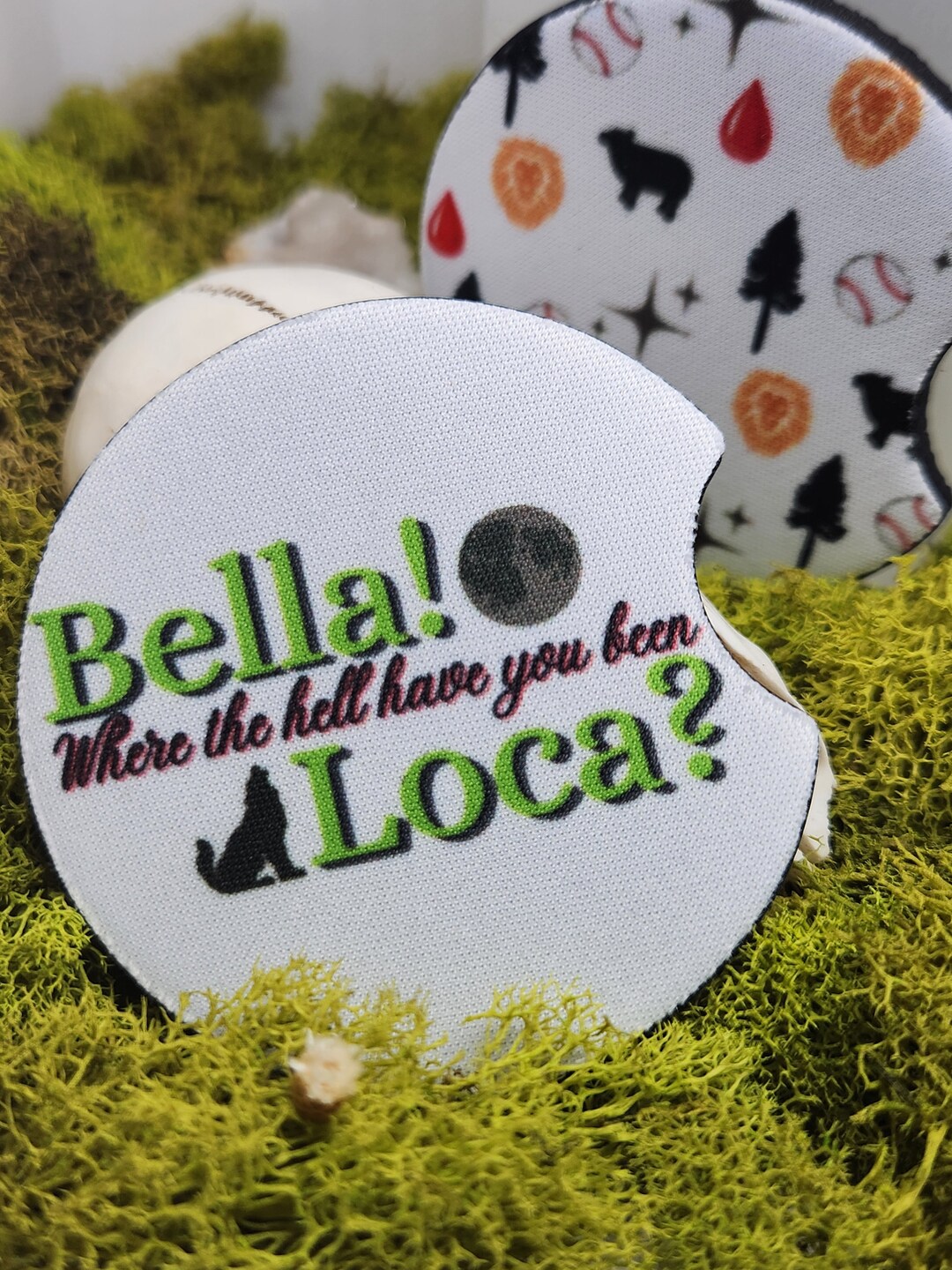 Bella Twilight Quote Car Coasters Set - Etsy