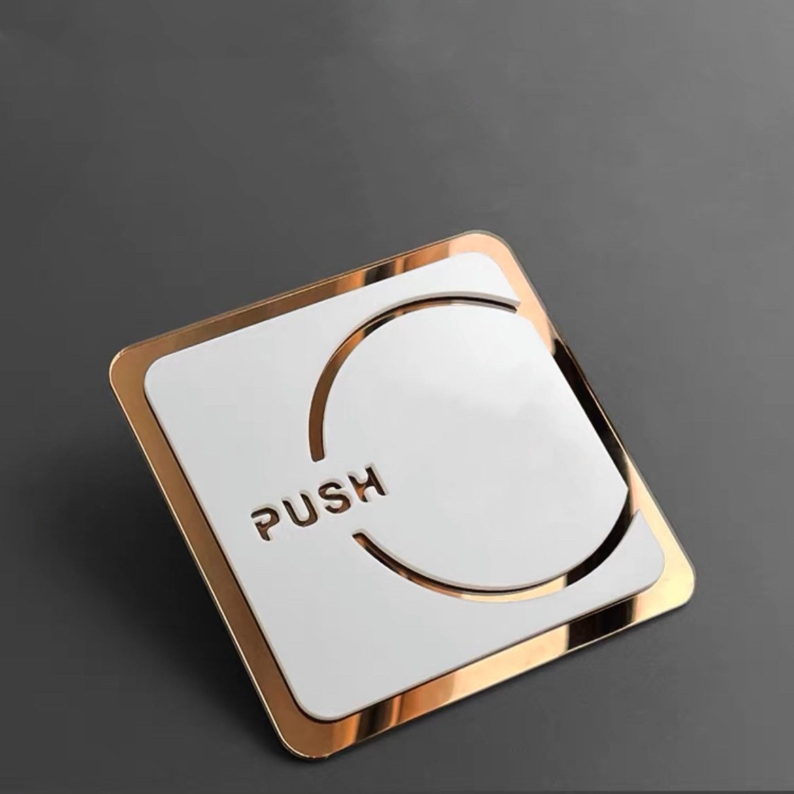 Custom Acrylic Push Pull Door Sign, Floor Sign - Etsy