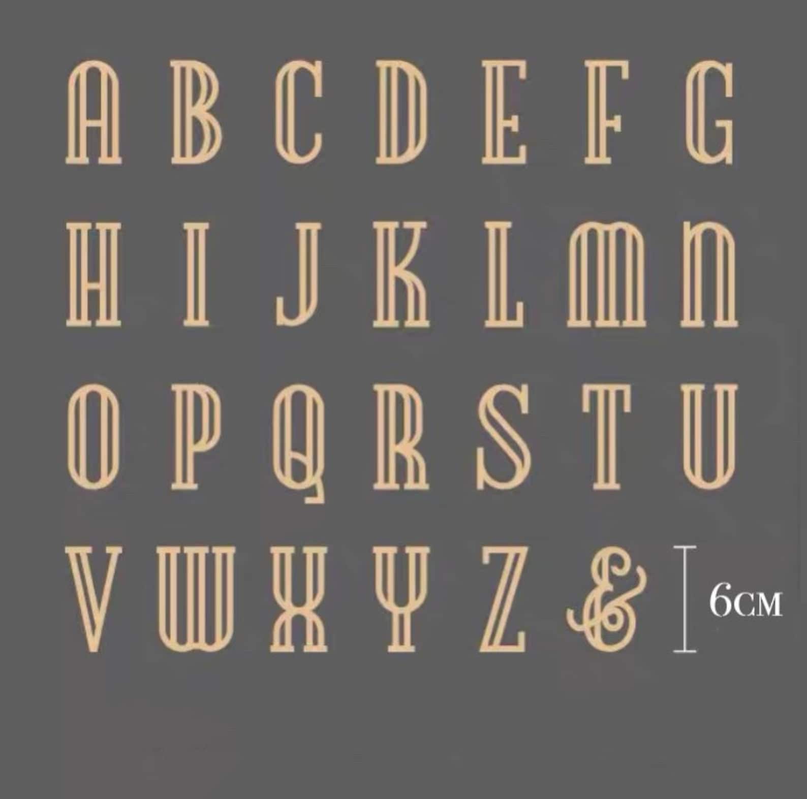 Custom Brass Alphabet Letter or Number Sign, Door Number Sign, Hotel ...