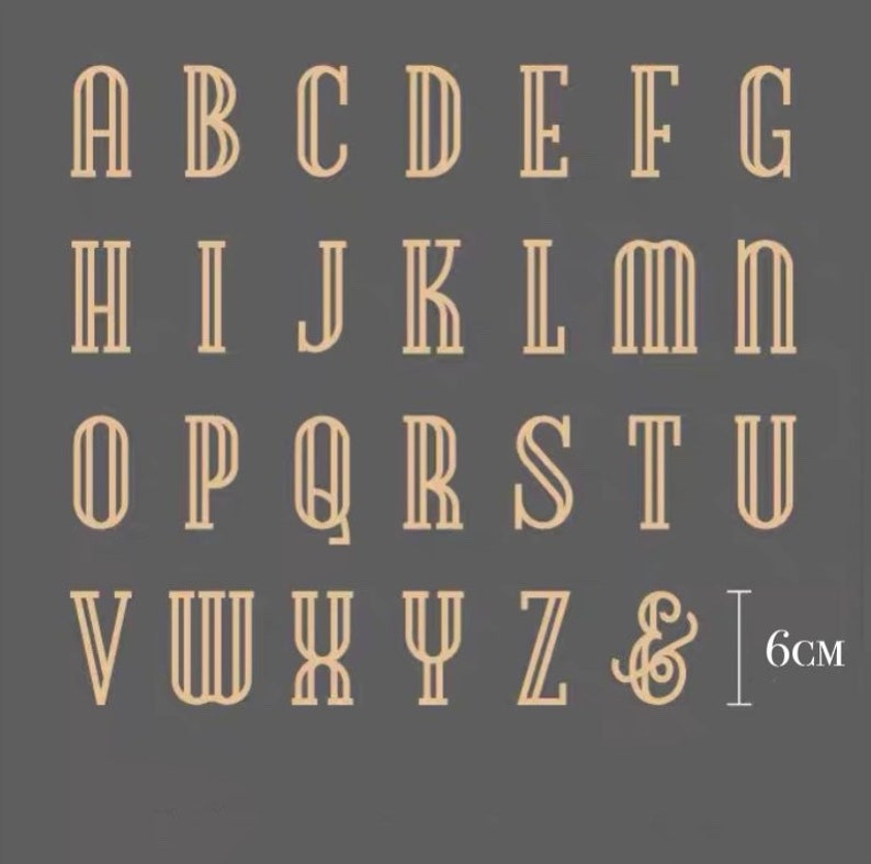 Custom Brass Alphabet Letter or Number Sign, Door Number Sign, Hotel ...