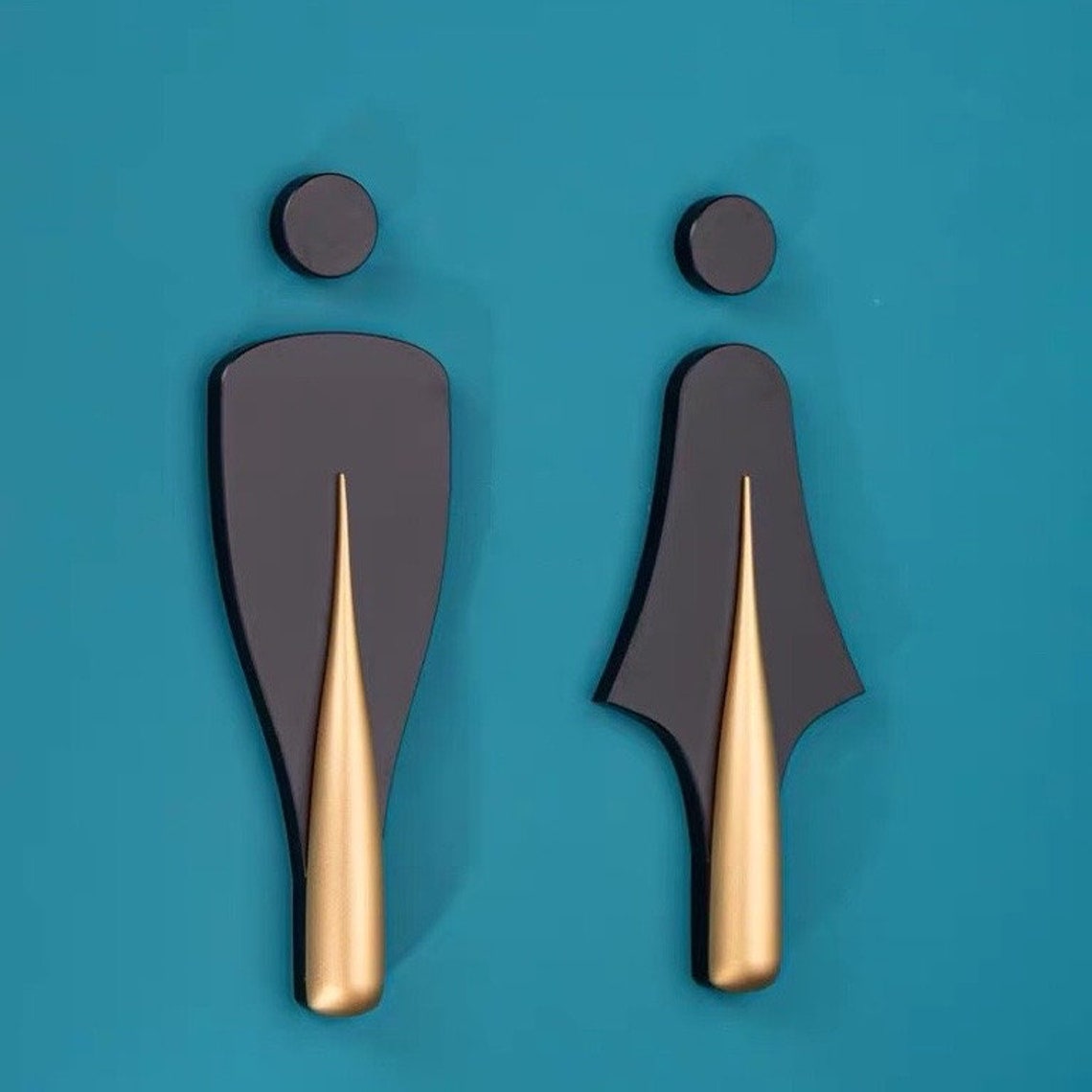 Luxury Aluminium Washroom Sign, Bathroom Sign, Restroom Sign, Toilet ...