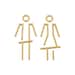 Luxury Aluminium Washroom Sign, Bathroom Sign, Restroom Sign, Toilet ...
