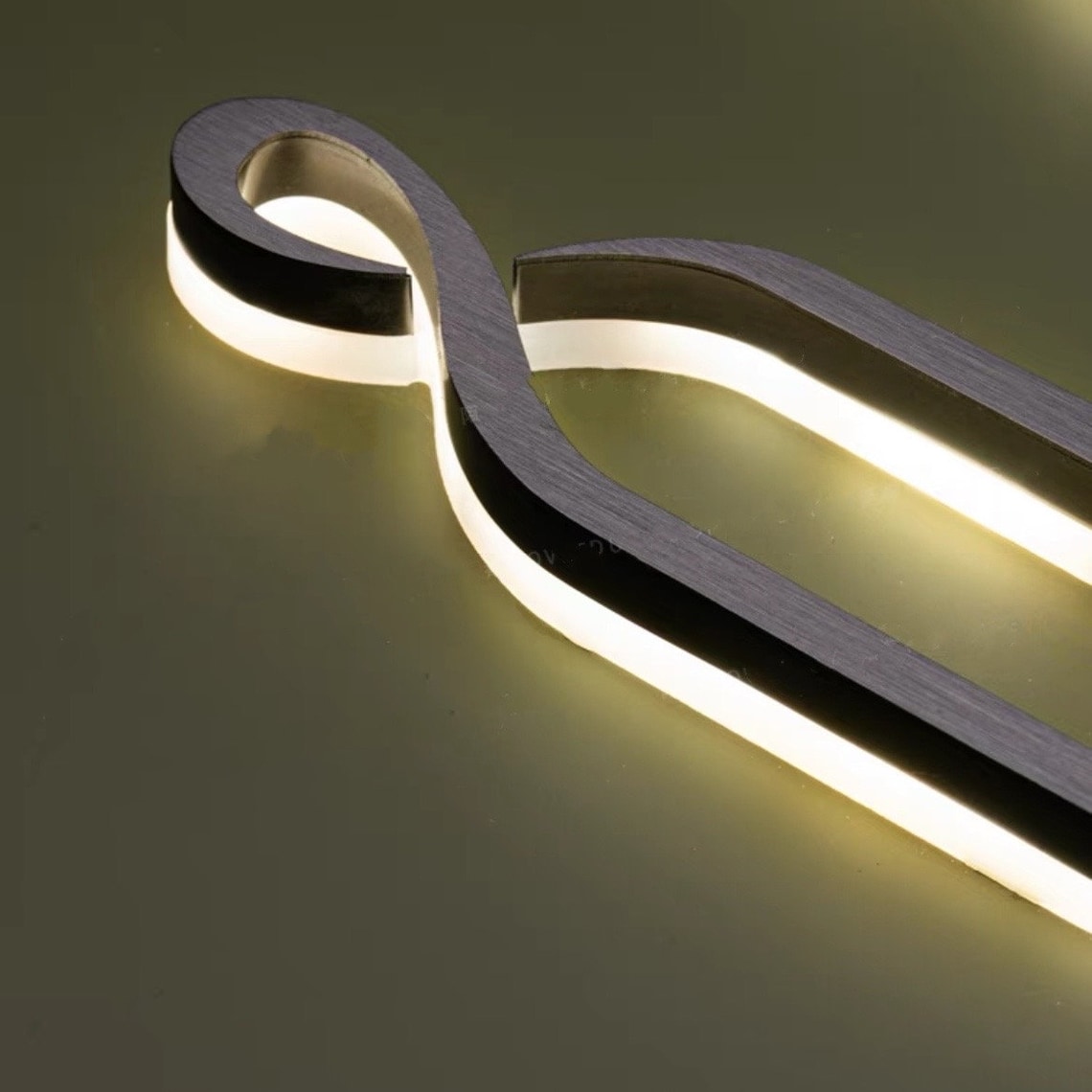 Luxury Custom Washroom, Toilet, Restroom Metal Backlit Sign ...