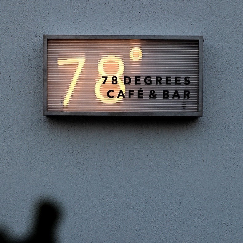 Luxury Custom Metal Backlit Sign, Illuminated Logo Sign, Light Box ...