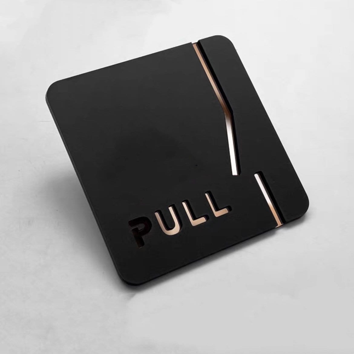 Custom Acrylic Push Pull Door Sign, Modern Office Floor Decor - Etsy