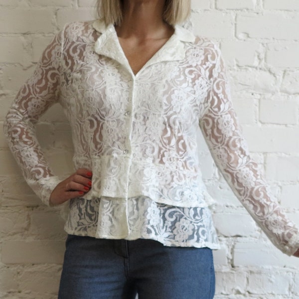 Romantic Blouse - Etsy