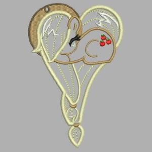 Applejack Pony Applique INSTANT DOWNLOAD | Etsy