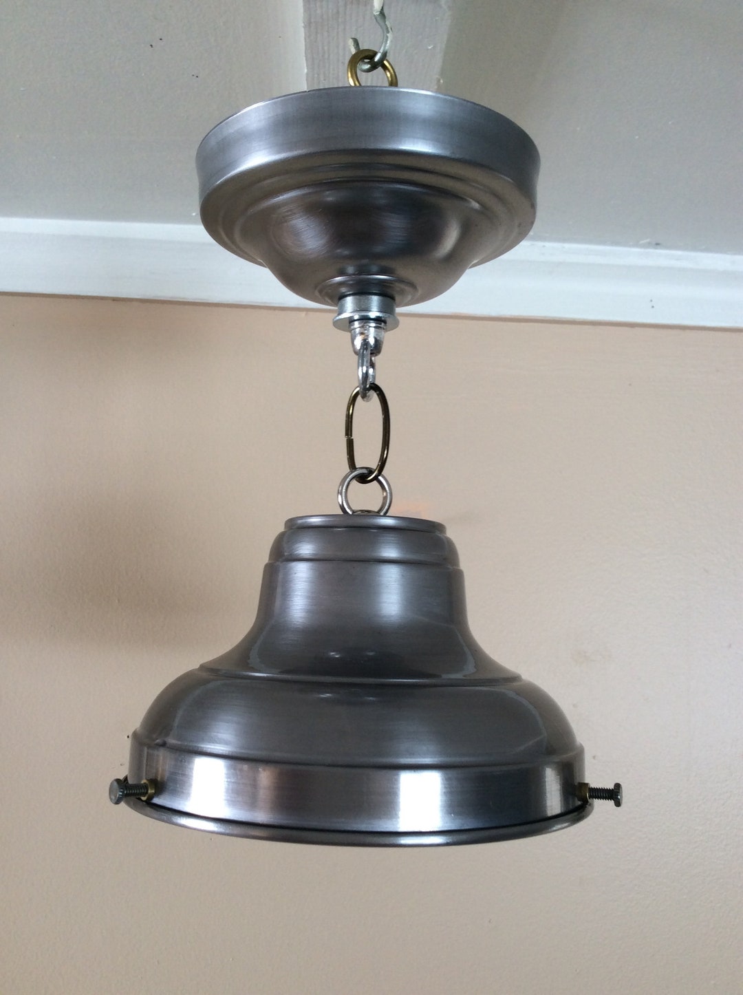 Complete Set Canopy Chain 4” Fitter Includes Socket Wire and Mounting ...