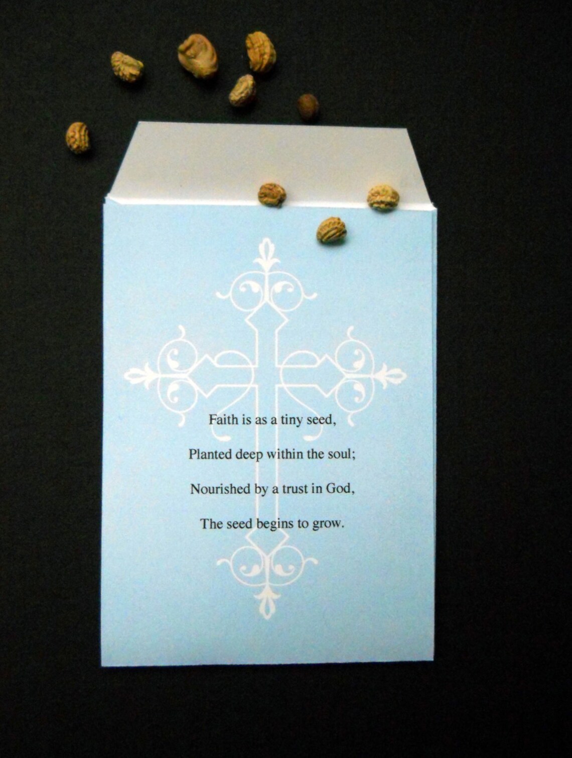 Baptism or First Communion Favor Seed Packets - Etsy