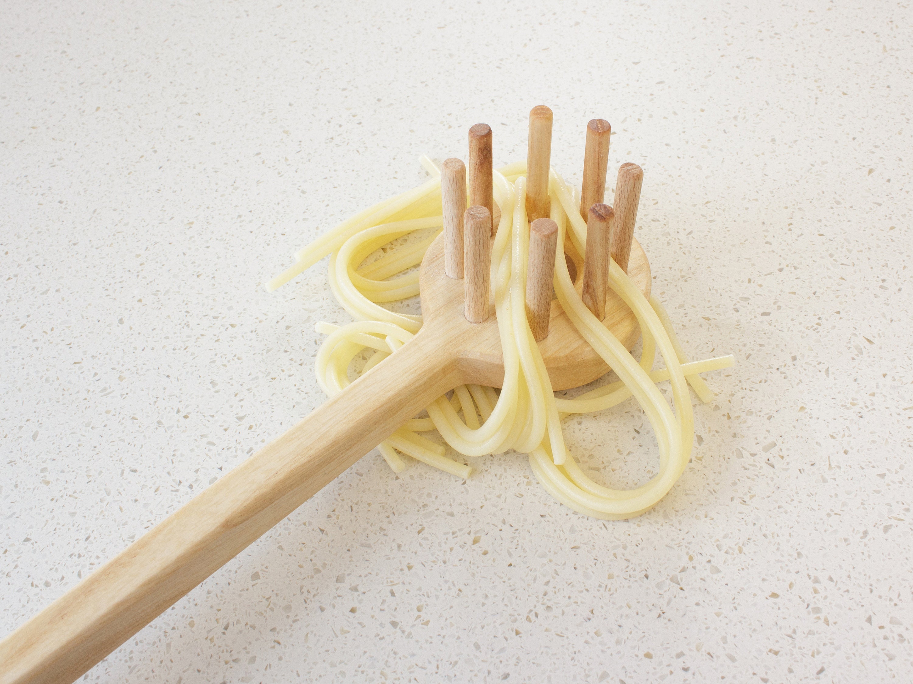 Hand Made in the UK Wooden Spaghetti Server Kitchen - Etsy