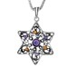Silver Filigree Star of David Pendant,silver Jewish Star Necklace ...