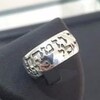 Sterling Silver Messianic Seal of Jerusalem Ring, Grafted-in Symbol ...