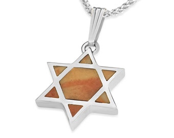 Sterling Silver Filigree Jewish Star of David Pendant - Etsy