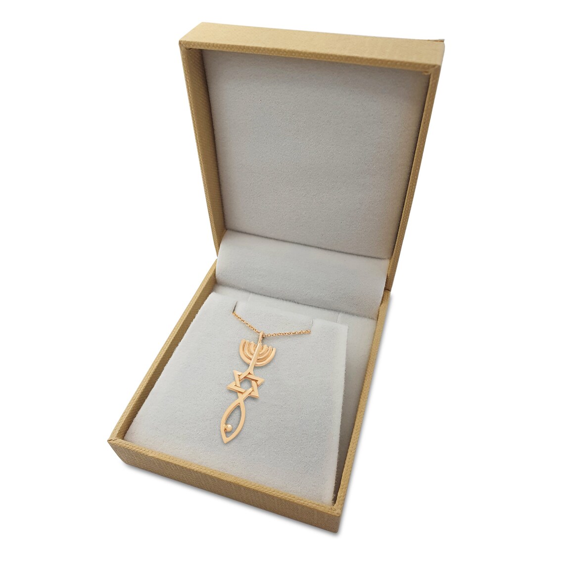 Gold Grafted-in Messianic Seal Pendant - Etsy