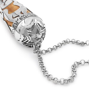 Sterling Silver Olive Wood Torah Pointer,silver Yad Torah,jewish ...