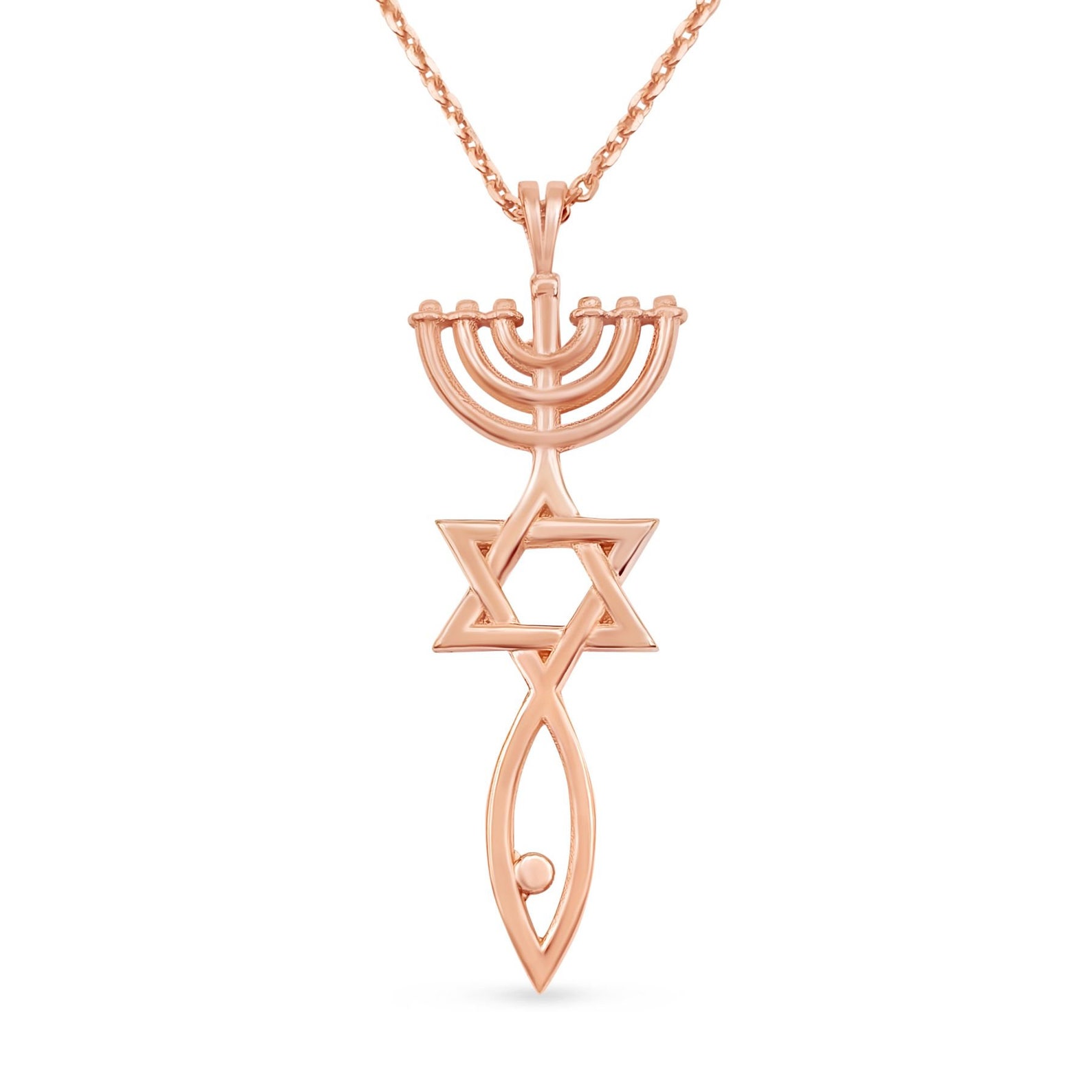 Gold Grafted-in Messianic Seal Pendant - Etsy