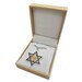 Silver and Gold Large Star of David Pendant,big Magen David Necklace ...