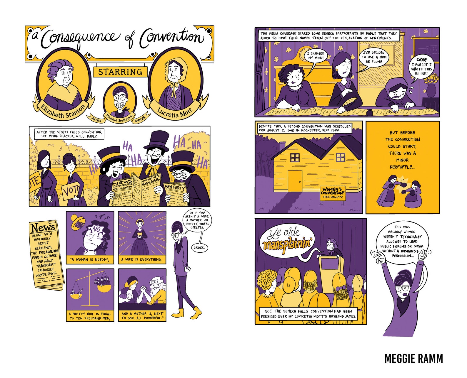 Votes for Women: the Battle for the 19th Amendment comics Anthology ...